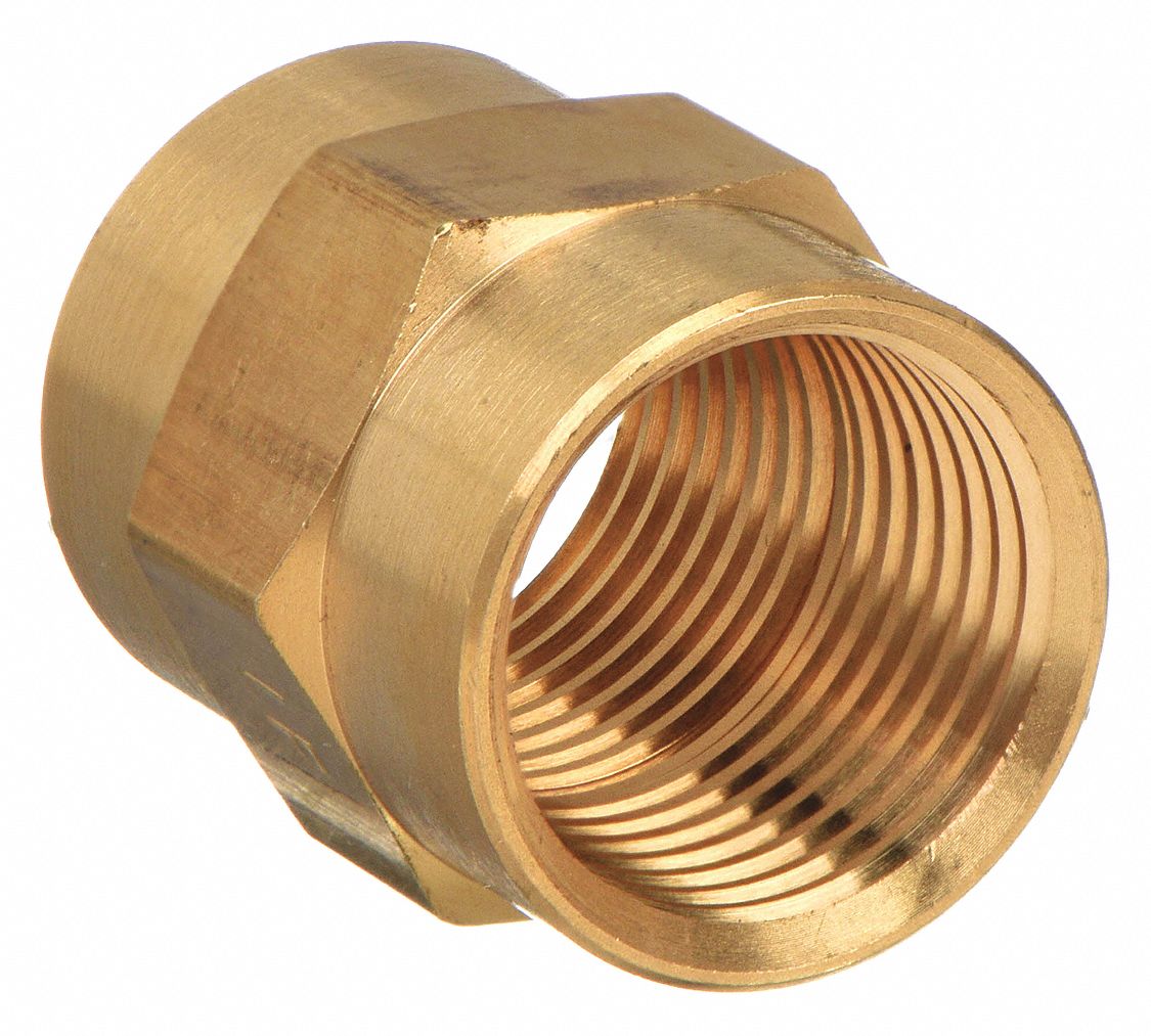 Brass Pipe Coupling Uni