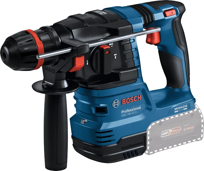 Bosch Cordless Rotary Hammer with ONECHUCK 18 V , 2 J , Without Batter