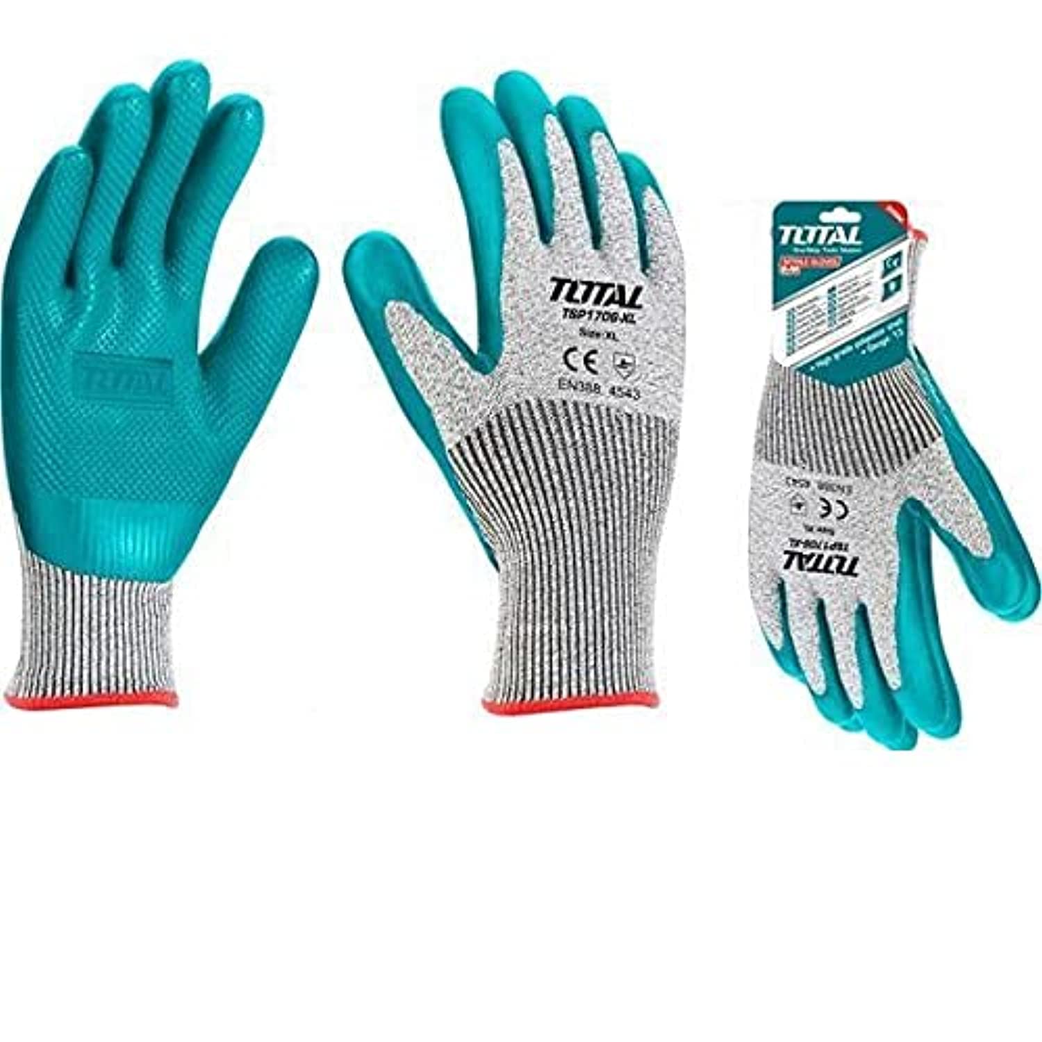 توتال تولز جونتى مقاوم للقطع - TSP1706-XL