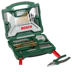 BOSCH Universal X Line Titanium Drill and Bit Set 70 pcs - 2607017197
