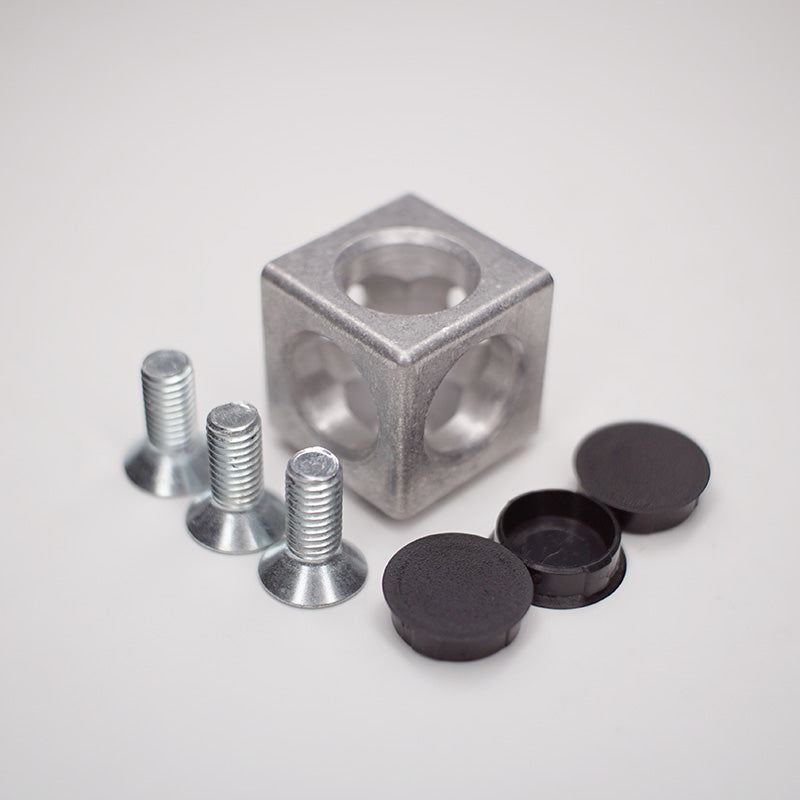 3-way cubic connector MCD-3030-3 for 3030 aluminum profile