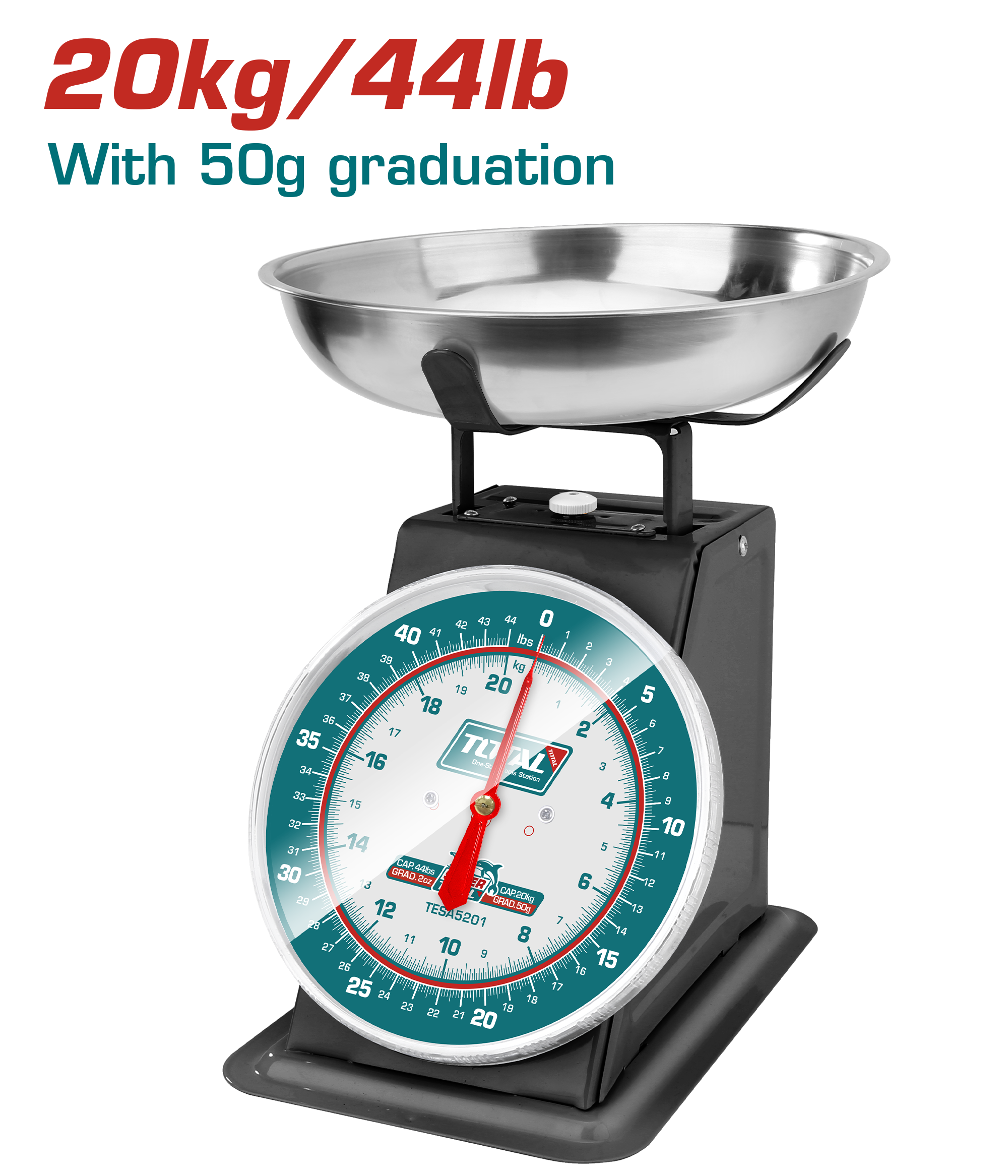 توتال تولز ميزان بمؤشر حمولة 20 كيلو - TESA5201